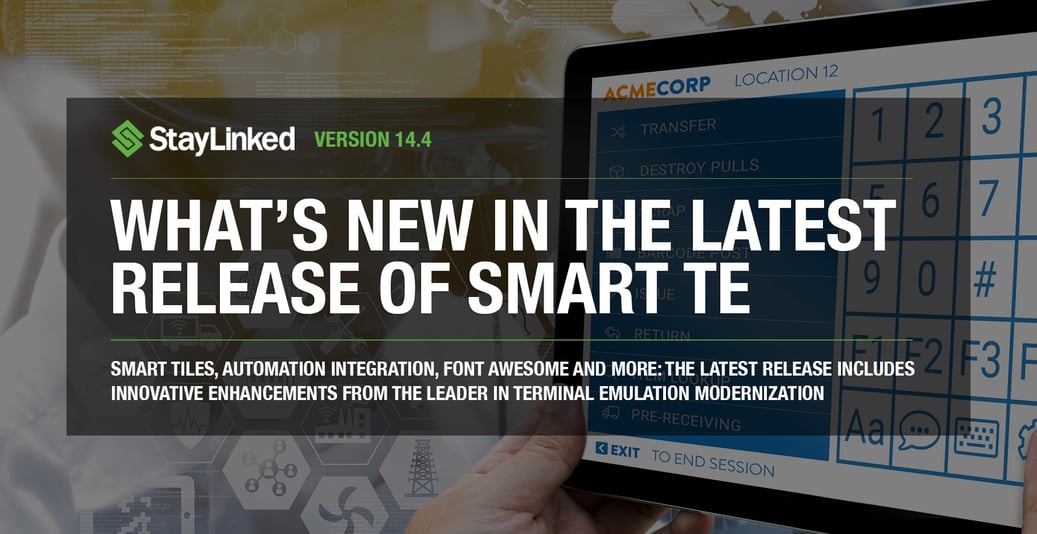 Latest Release of StayLinked SmartTE Now Available!
